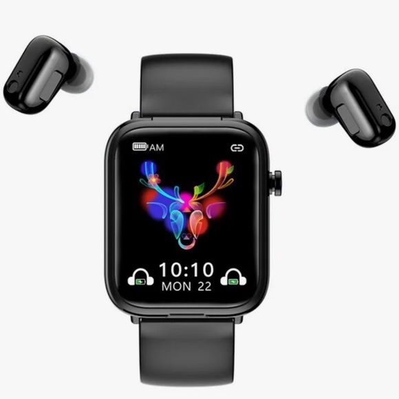 Wearables | 2 In 1 Smart Watch And Tws Bluetooth Headset | Poshmark